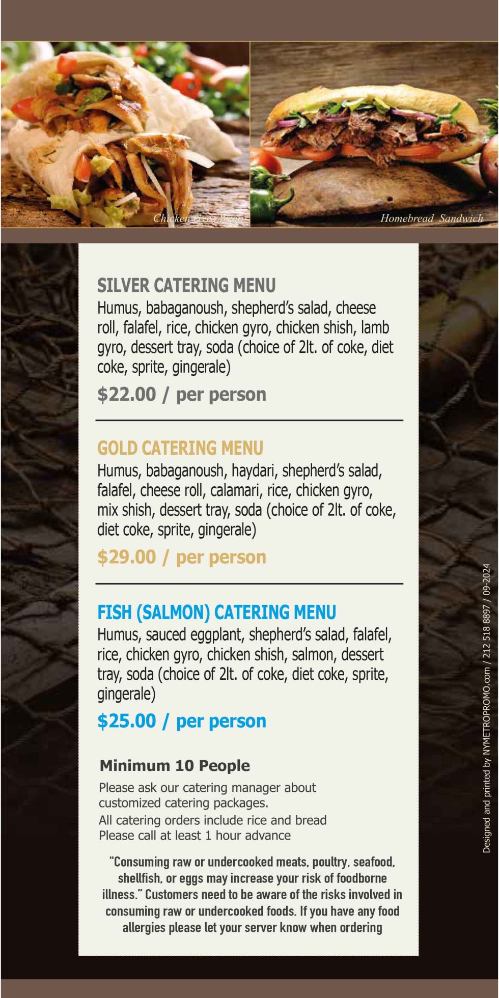 Catering | Istanbul Bay Staten Island, NY I Turkish Food